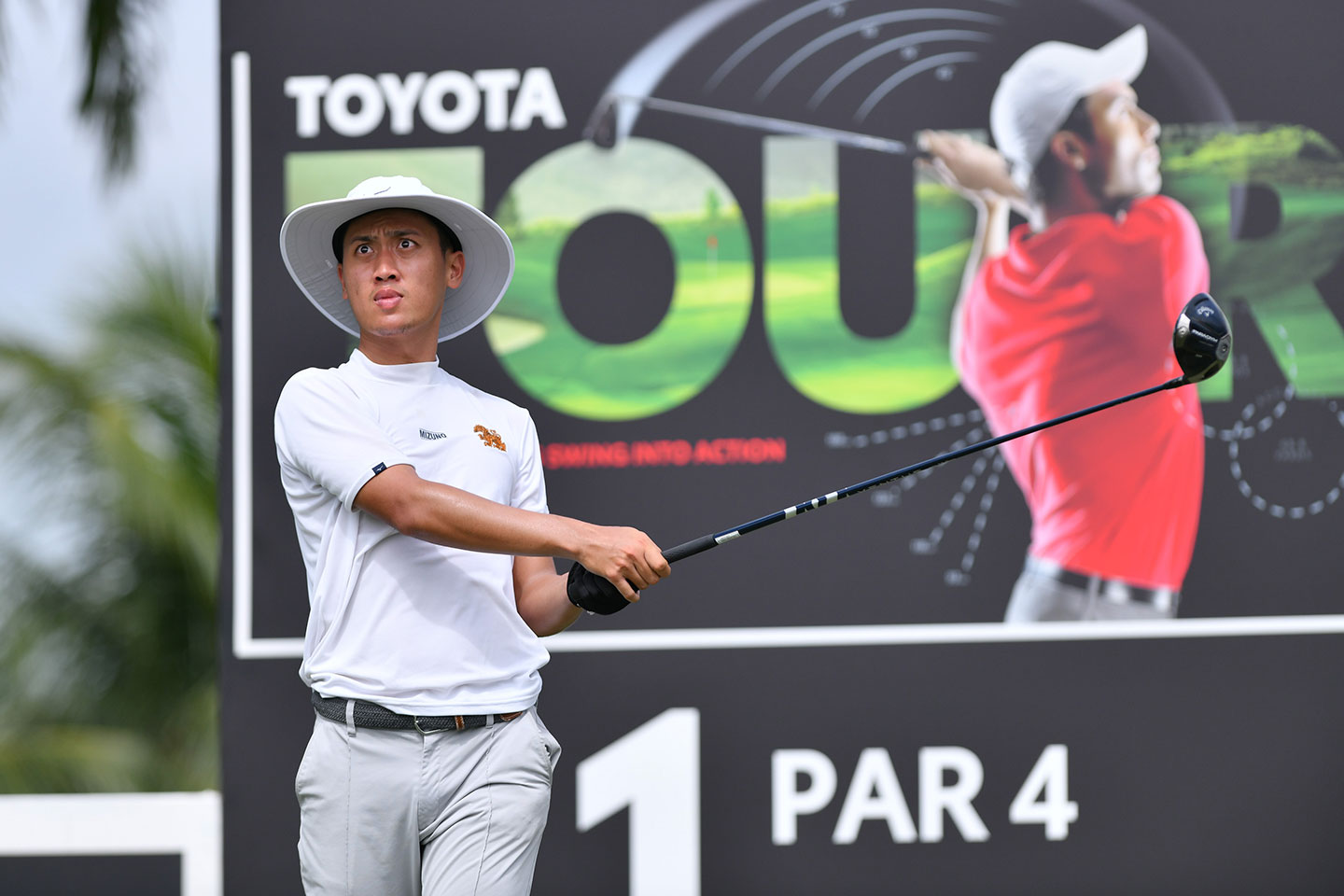 Newport Laparojkit of Thailand pictured during the final round of the ...