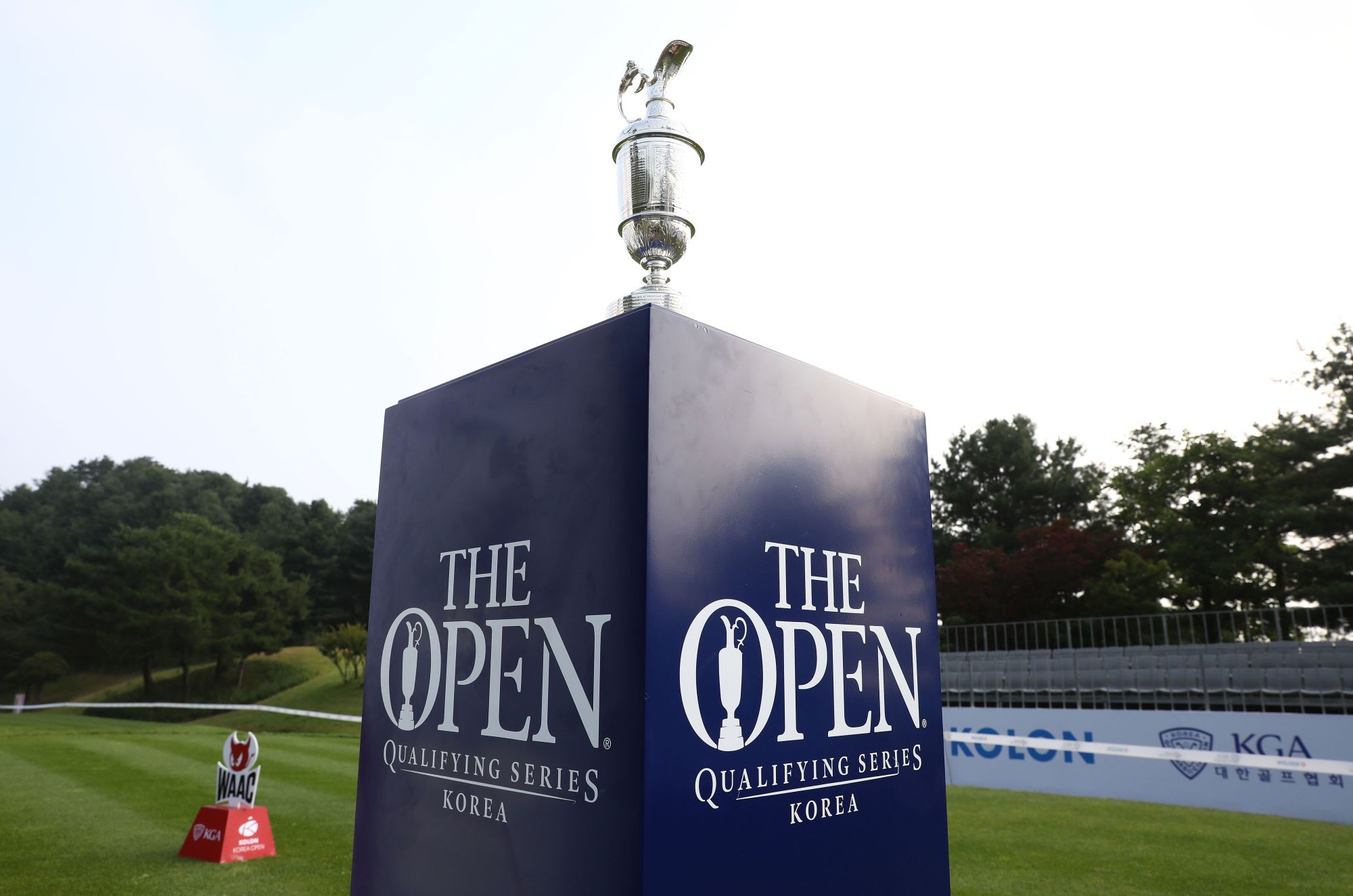 Two places in The Open are up for grabs this week.