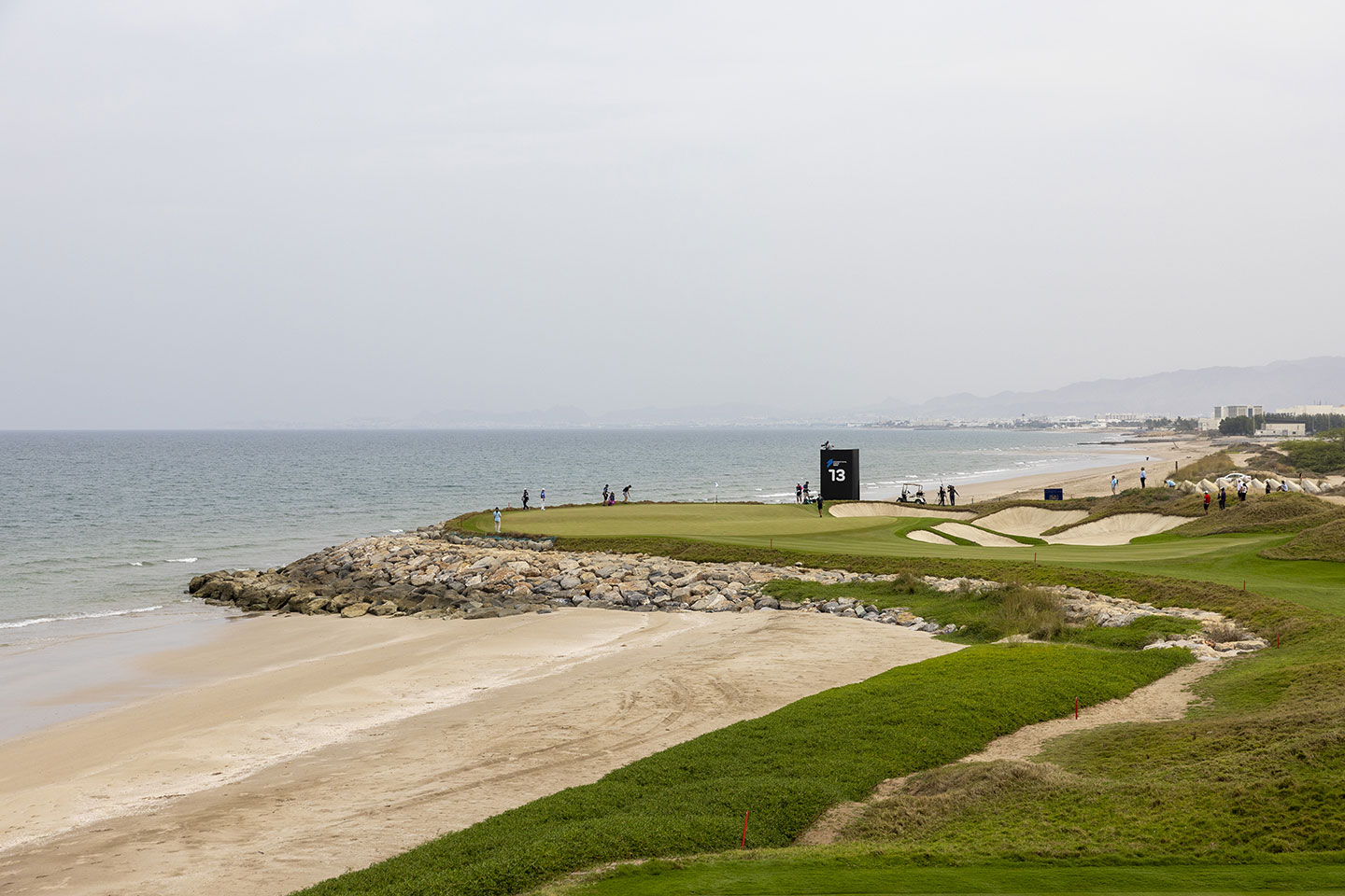 Al Mouj Golf. Picture By Ian Walton/Asian Tour.