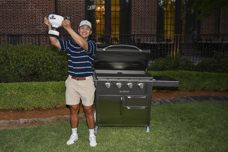 Luke Kwon after winning the 2024 Creator Classic. Picture by Keyur ...