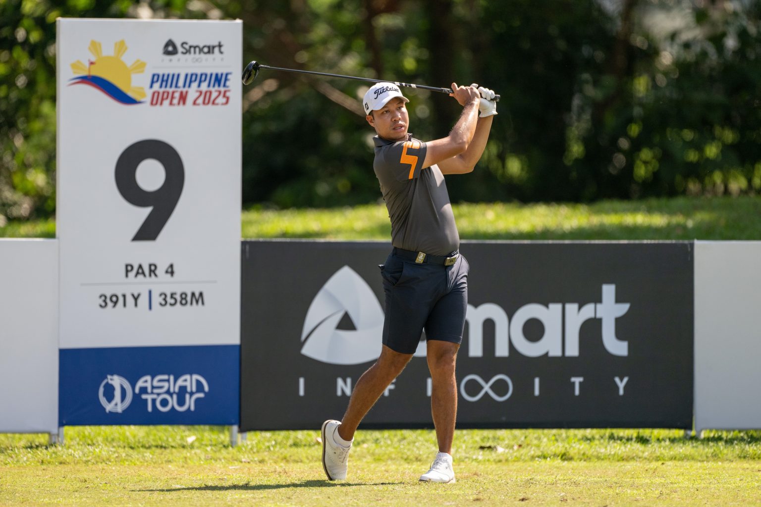 Danthai Boonma of Thailand. Picture by Jason Butler/Asian Tour.